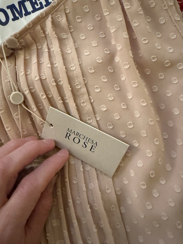 Marchesa Rose Pink Mid Dress | eBay