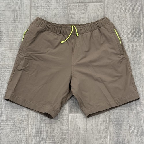 Barbell Apparel Shorts Mens Large Brown Quick Dry Lightweight Athletic ...