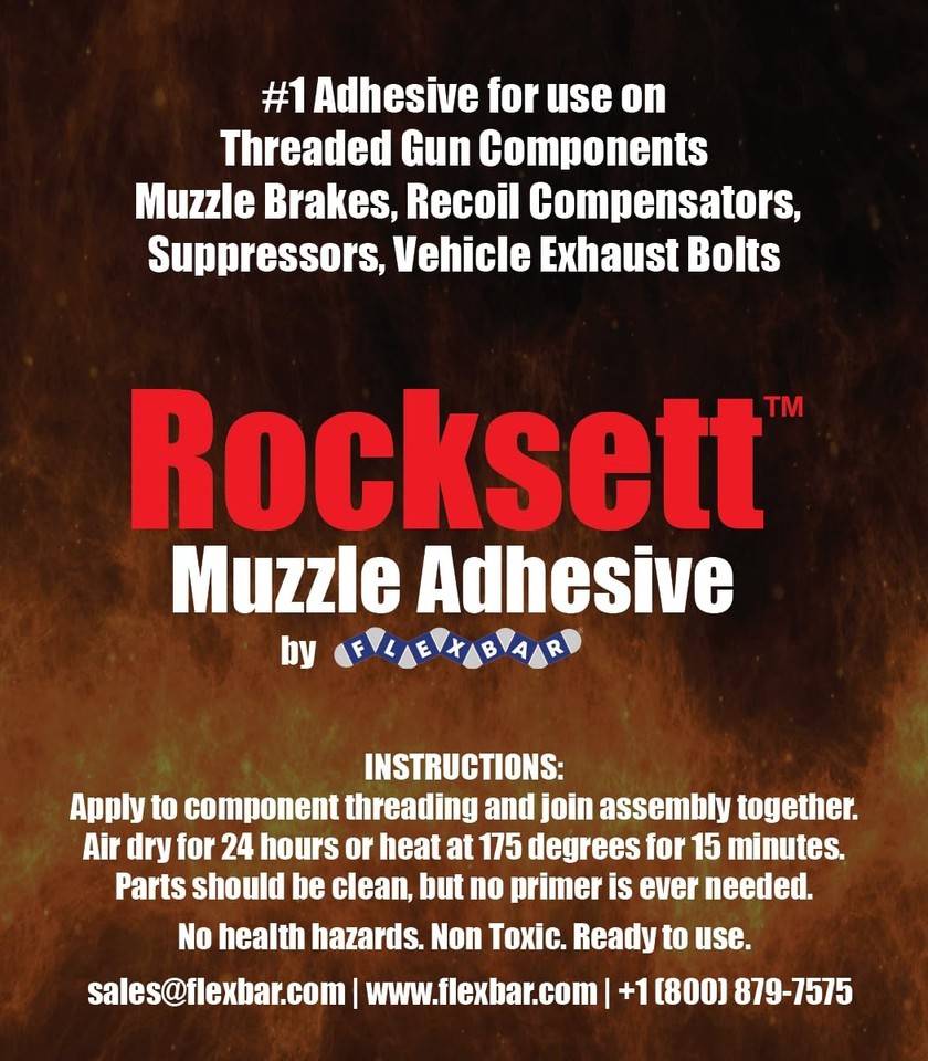 Rocksett™ Muzzle Adhesive, 1oz | eBay
