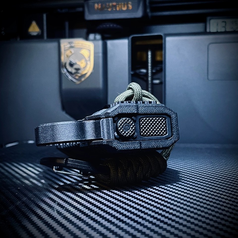 Tactical Ring Protector for Nitecore EDC37 -ASA-CF Carbon Fiber 3D ...