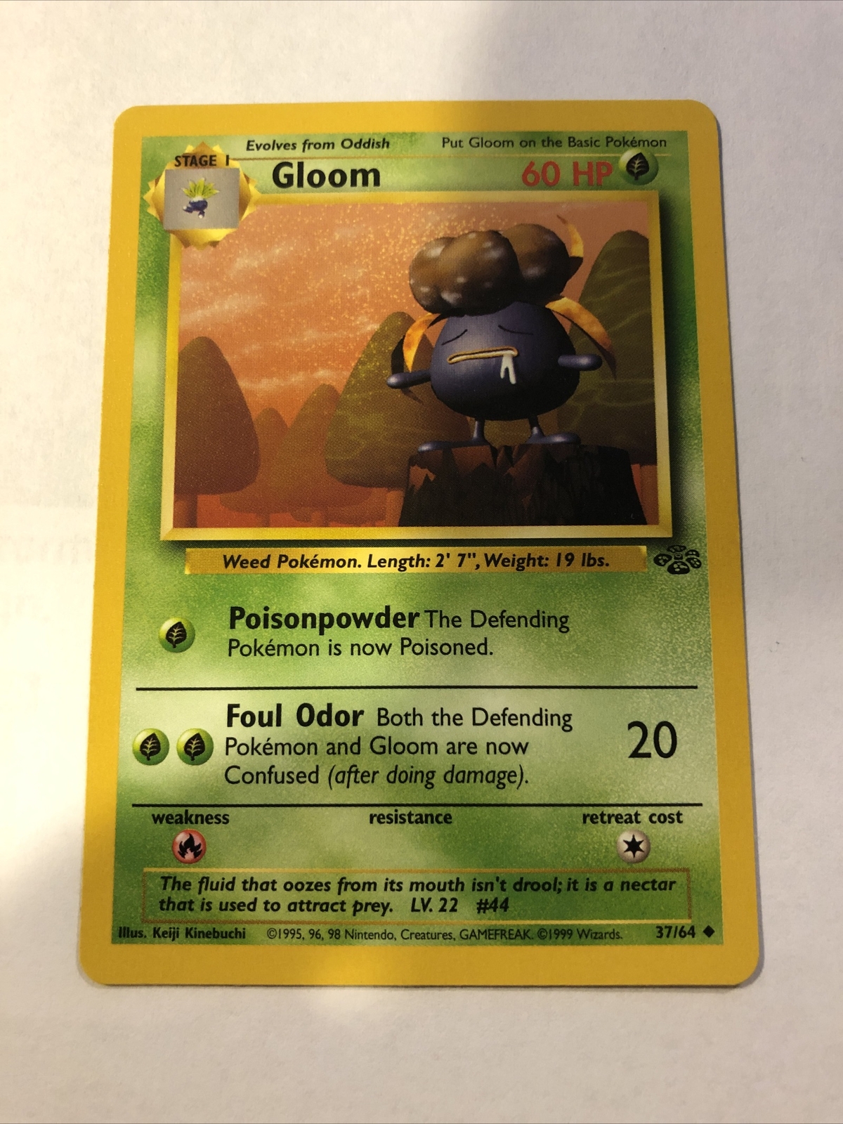 Gloom Card Pokemon