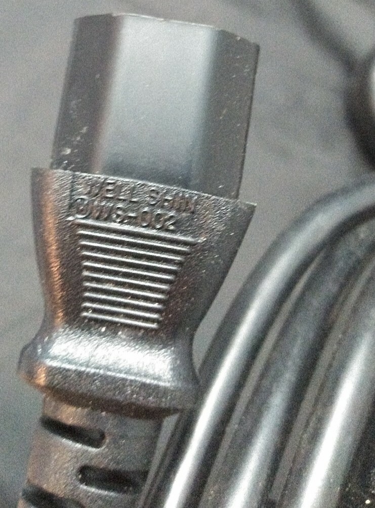 (EZ) Well Shin Power Cord WS-001 to WS-002 E115330 10A 125V | eBay