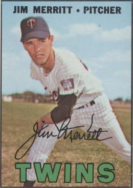 1967 Topps - #523 Jim Merritt for sale online | eBay