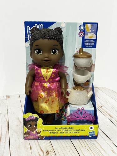 Baby Alive Tea n Sparkles Doll Color-Changing Tea Set New 5010993723133 ...