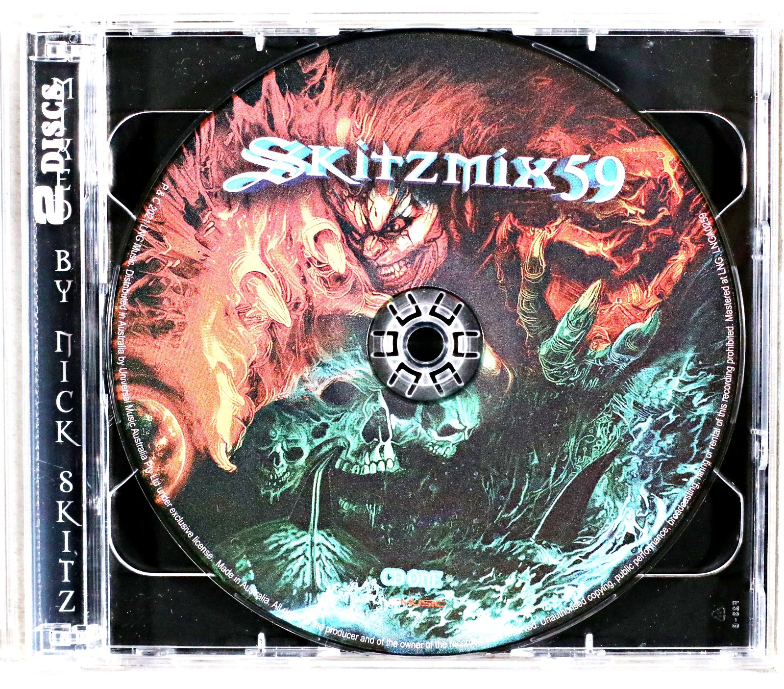 Skitz Mix Volume 59 - Mixed by Nick Skitz Megamix Hi NRG Euro House CD ...