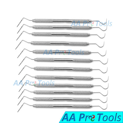 12 UNC15/23 Expro Periodontal Probe/explorer Dental Color Coded ...