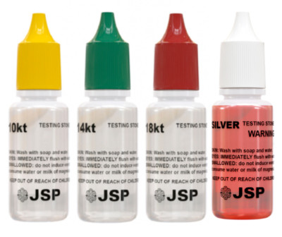 Gold Silver Jewelry Testing Acid Kit 14K 18K Sterling 999 Test Kit ...