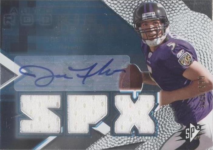 2008 SPx - Auto Rookie Jersey Joe Flacco #162 /599 (AU, MEM, RC) for ...