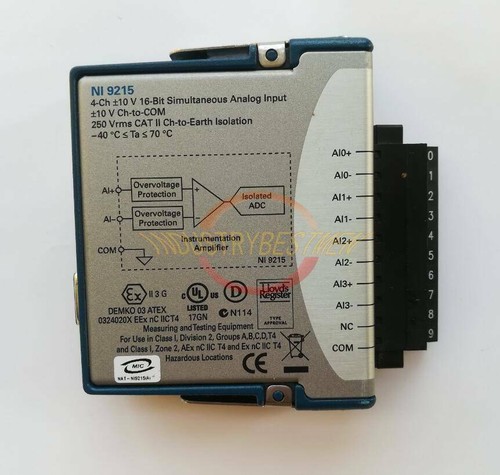 1Pcs NI 9215 779011-01 cDAQ Simultaneous Analog Input Module Used | eBay