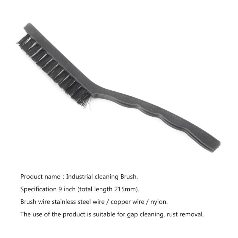 Mini Wire Brush for Clean Rust Removing Industrial Wire Brush Nylon ...