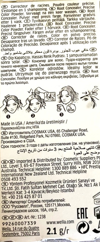 Wella Powder Hair Root Touch Up. Free Post | eBay Australia