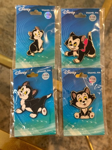 Disney PALM FIGARO Cat Series Pinocchio 4 Pin Set Exclusive | eBay