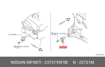 Genuine OE Sensor A Crank 2373195F0B , 23731-95F0B | eBay