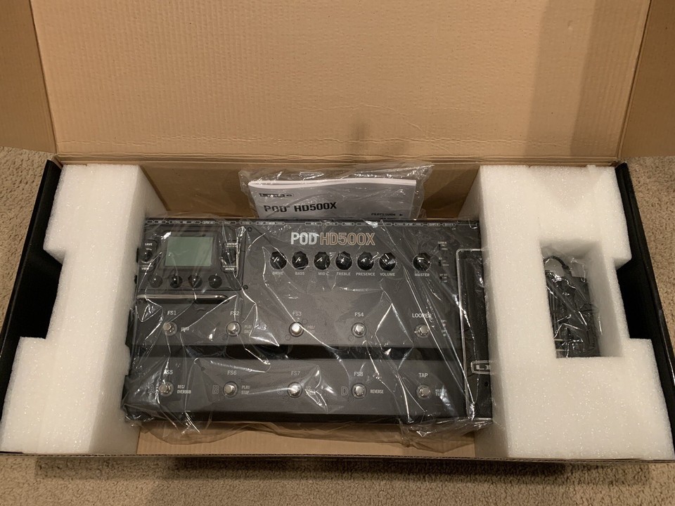 Line 6 Pod HD 500X guitar multi effects board | eBay