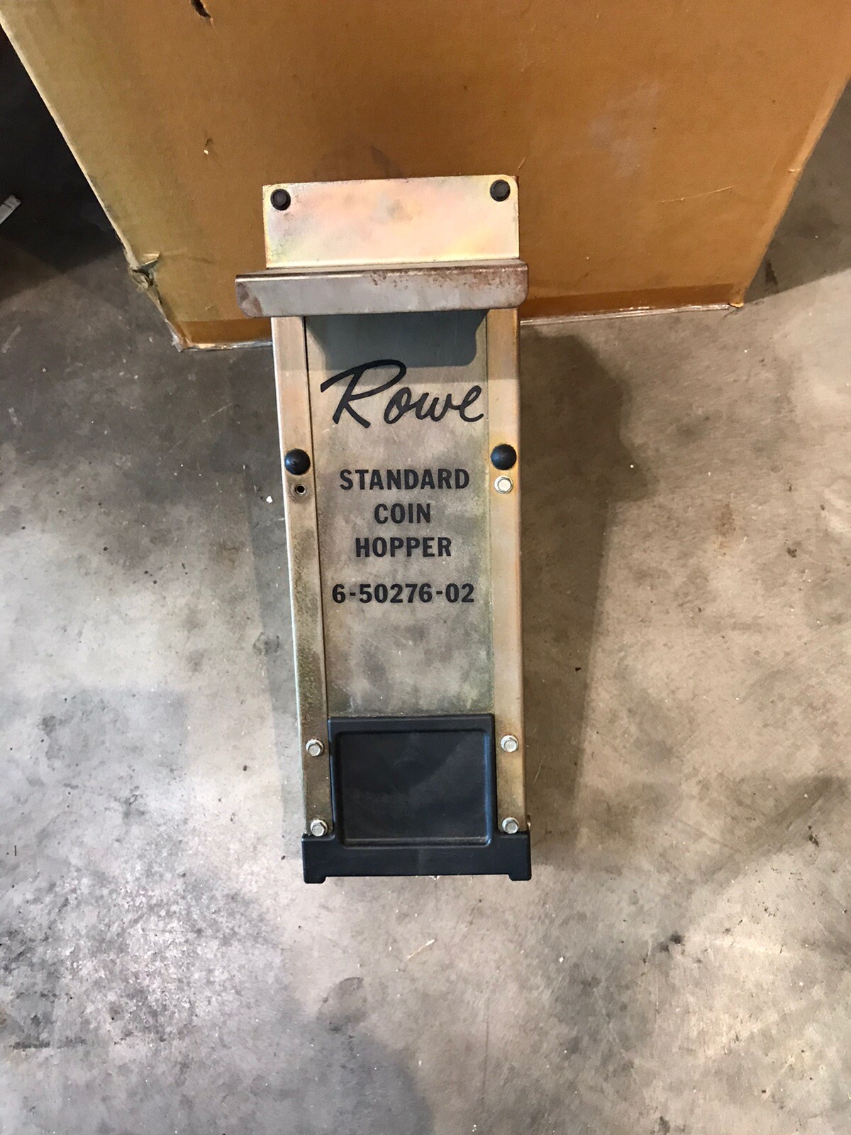 Rowe Standard Coin Hopper # 6-50276-02 For Bill Changer. Used and Works ...