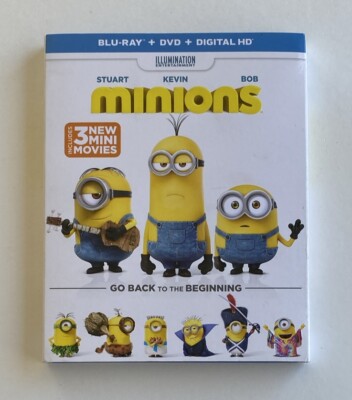 Minions (Blu-ray/DVD, 2015, 2-Disc Set) With Slipcover 25192188701| eBay