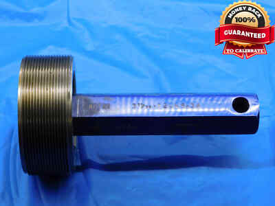 3 11/16 12 UNS 3A FULL FORM SET THREAD PLUG GAGE 3.6875 NO GO ONLY P.D ...
