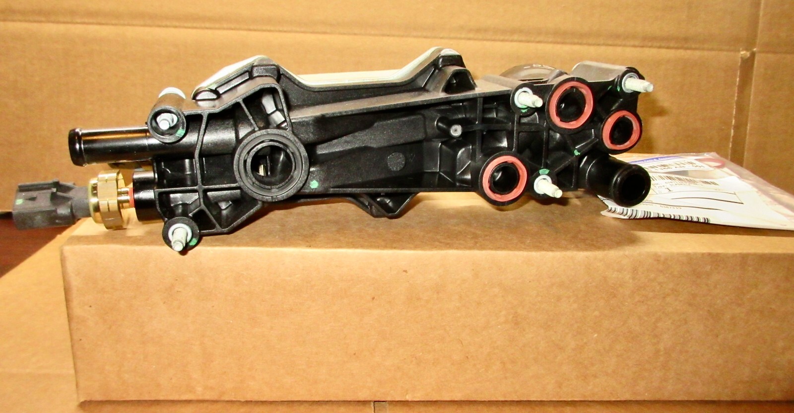 Mopar 68310865AF oil filter housing 2017-2018 V-6, 3.6L Challenger ...