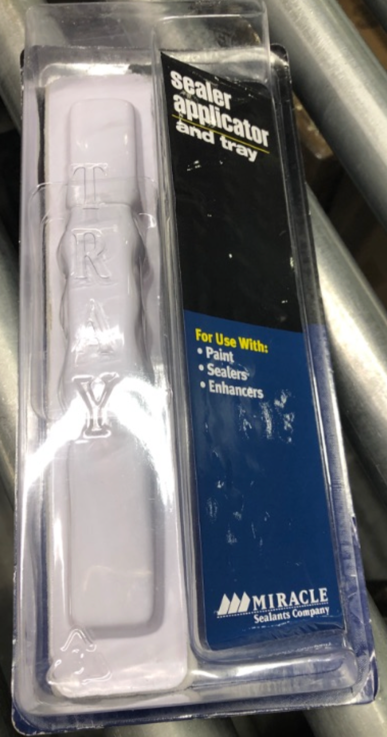 Miracle Sealants APLTRAY8 Mira Brush Applicator & Tray, Single | eBay