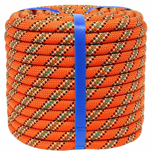 Double Braided Polyester Rope 1/2 Inch x 100 Feet 48 Strands Strong ...