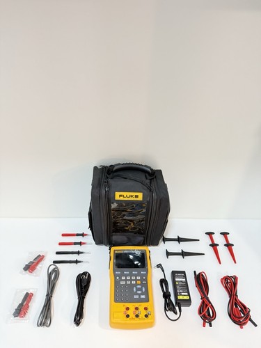 FLUKE 754 DOCUMENTING PROCESS CALIBRATOR W/ ACCESSORIES (TESTED) FREE ...