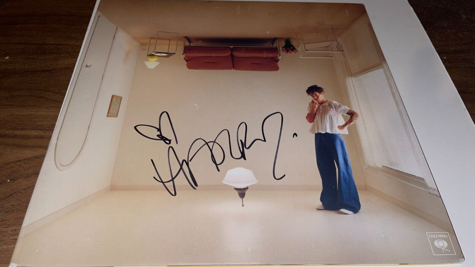 Harry Styles One Direction Harry's House Signed Album Vinyl Autographed ...