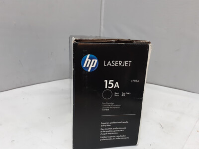 HP 15A LaserJet C7115A Black Toner Cartridge Genuine New Sealed - | eBay