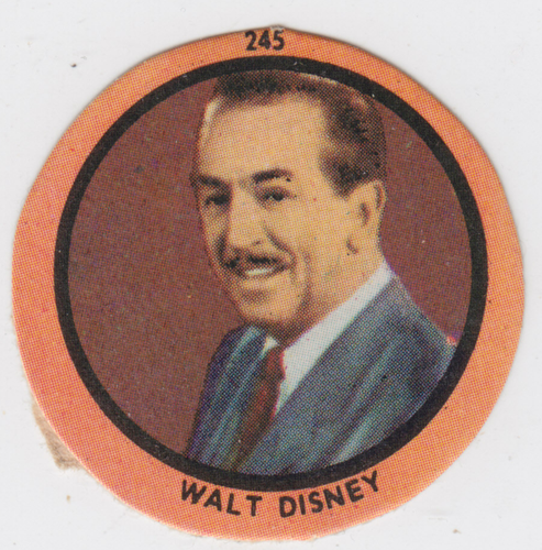 Walt Disney ~ 1968 Argentina Vintage Pog Trading Card Disc #245 Very ...