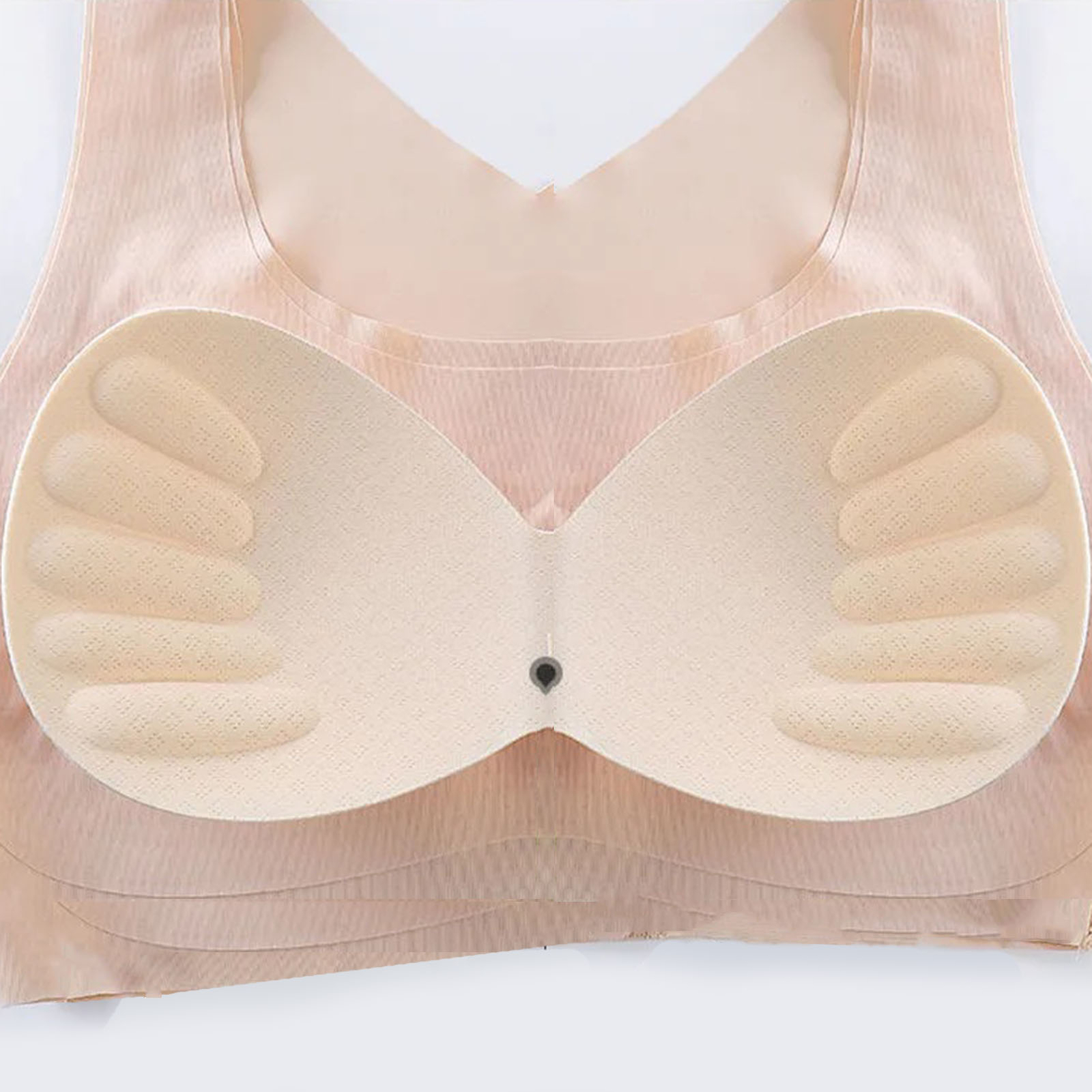 Women Brassiere Hollow Out Breast Support Four Seasons Lady Brassiere ...