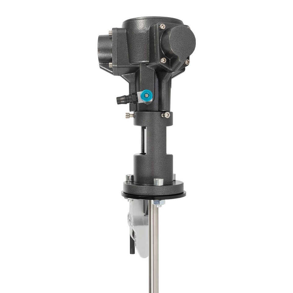 1/2 HP 50 Gallon Pneumatic Mixer Rung Dope Tank 304 Stainless Blade ...