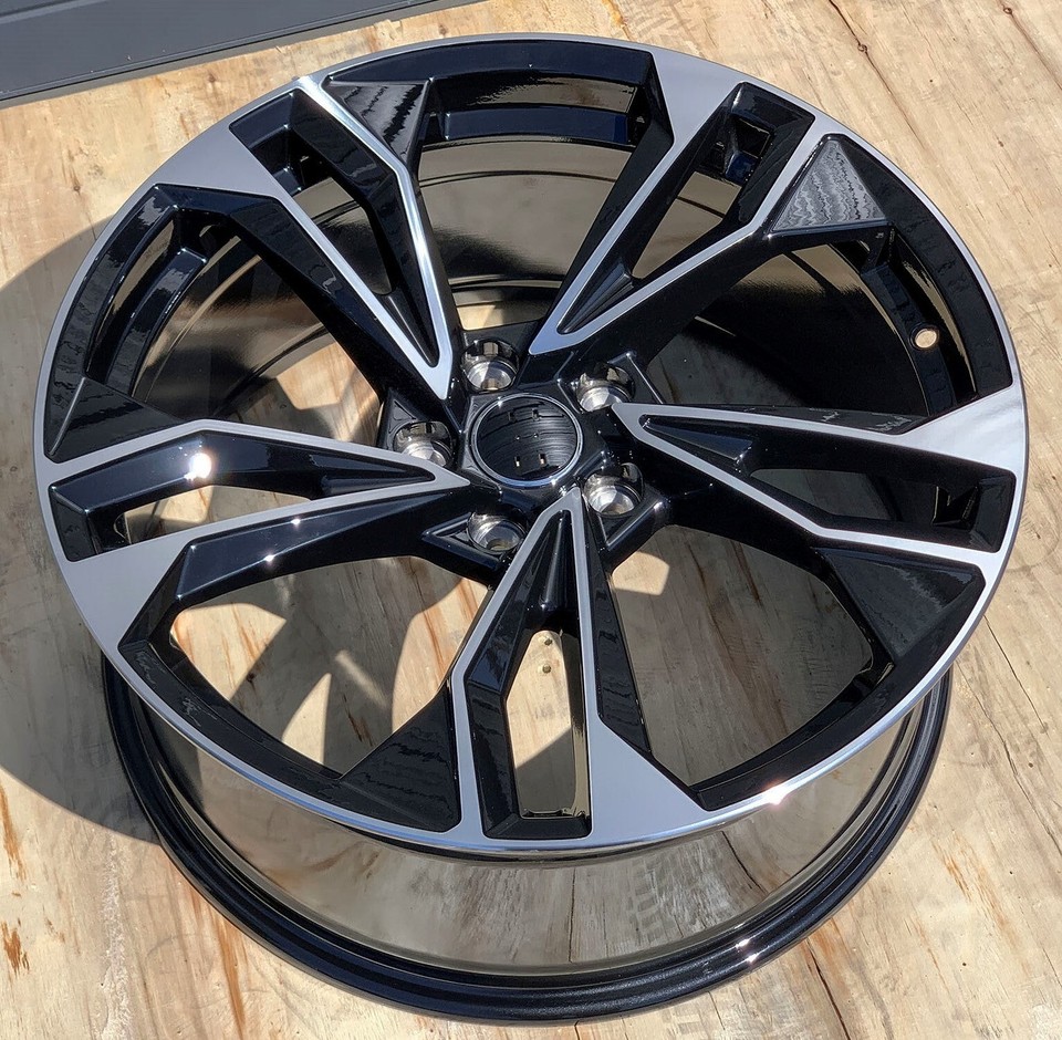 19" S5 Black Machined Wheels Fits Audi A3 S3 A4 S4 A5 S5 A6 S6 A7 S7 A8 Q3 Q5 Q7 | eBay