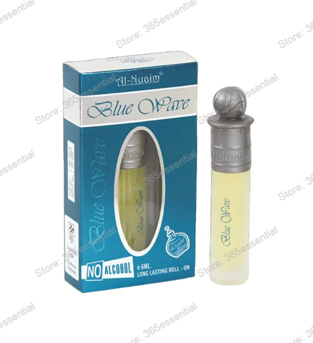 Al Nuaim BLUE WAVE 6ml Attar No Alcohol perfume Oil Long Lasting ...