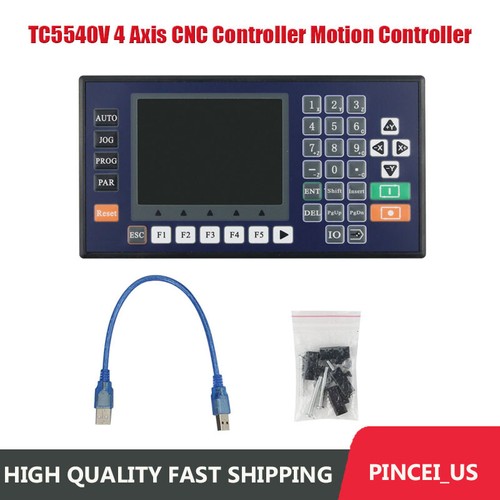 TC5540V 4 Axis CNC Motion Controller For CNC Router Servo Stepper Motor ...