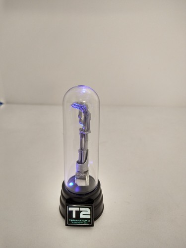 Terminator 2 the judgment day miniature endo arm w/blue light stand ...