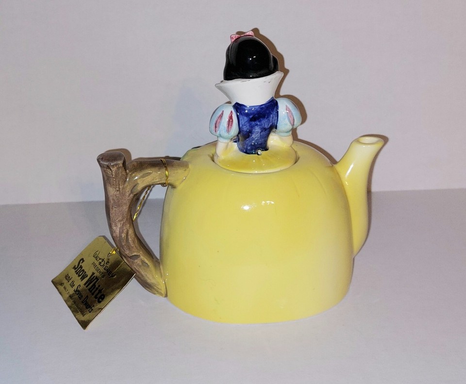 Snow White teapot music box Disney productions Enesco functional | eBay