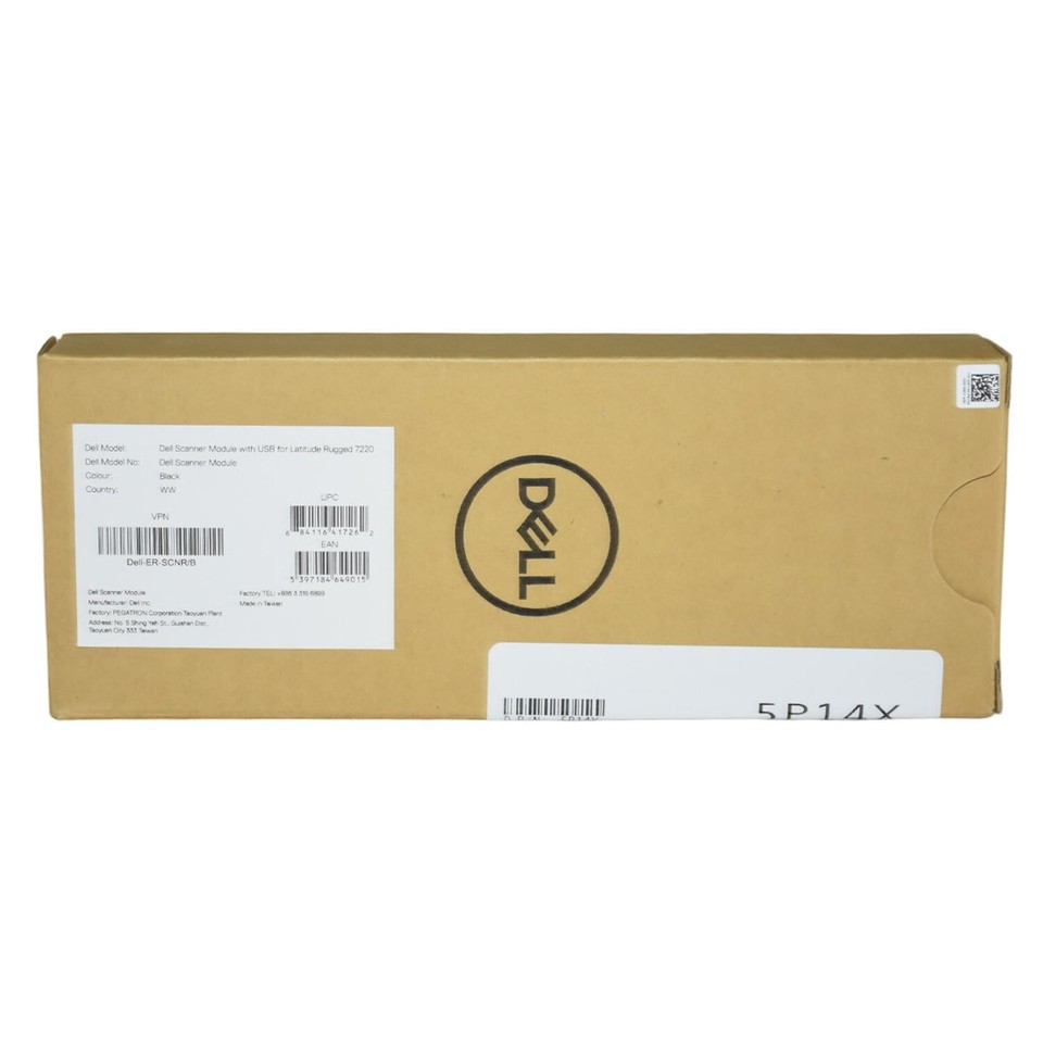 Dell Latitude Rugged 7220 7212 Extreme Tablet Barcode Scanner with USB ...