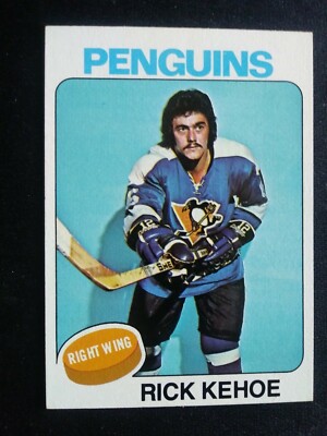1975-76 Topps Hockey Card # 39 Rick Kehoe - Pittsburgh Penguins | eBay