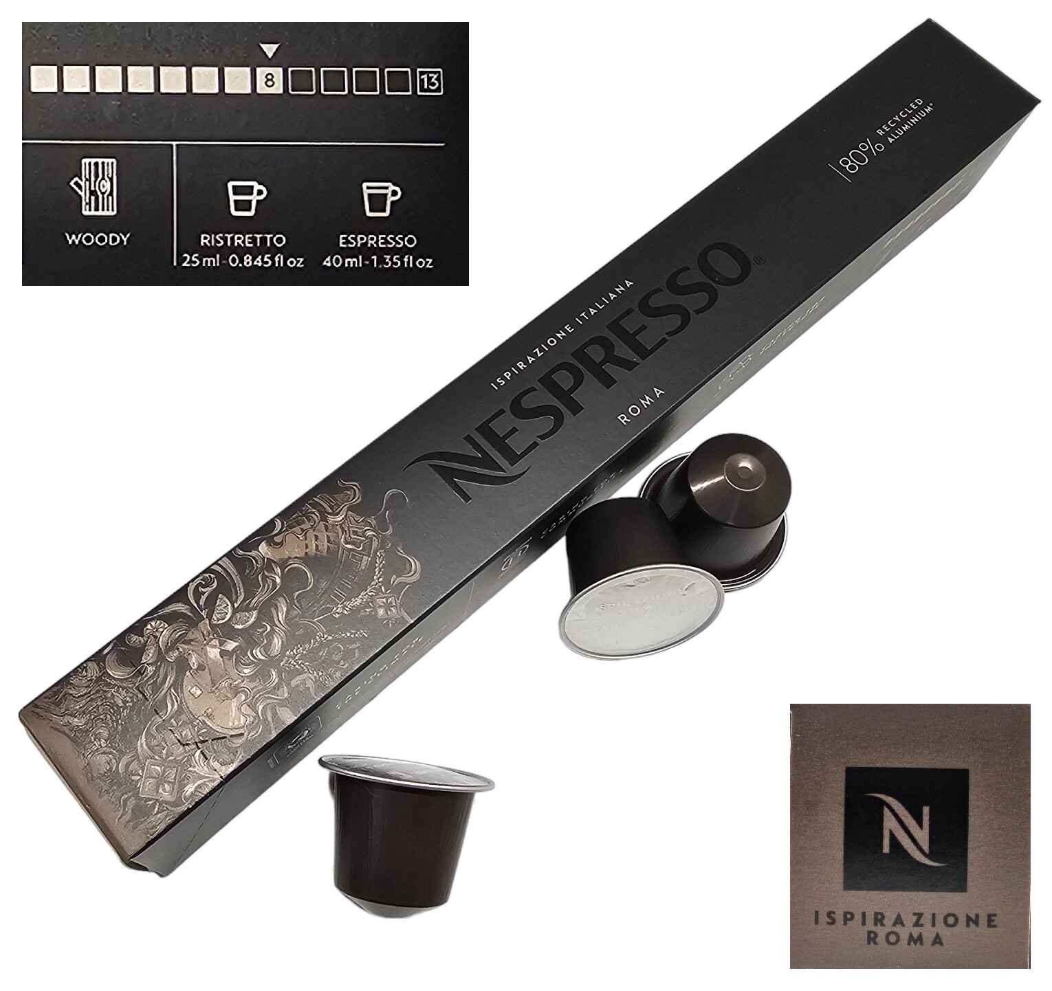 Nespresso CLASSIC Coffee Machine Capsules Pod Sleeve Full Flavour List ...
