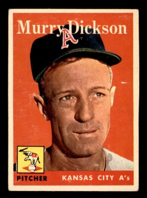 1958 Topps Baseball #349 Murry Dickson VG *e2 | eBay