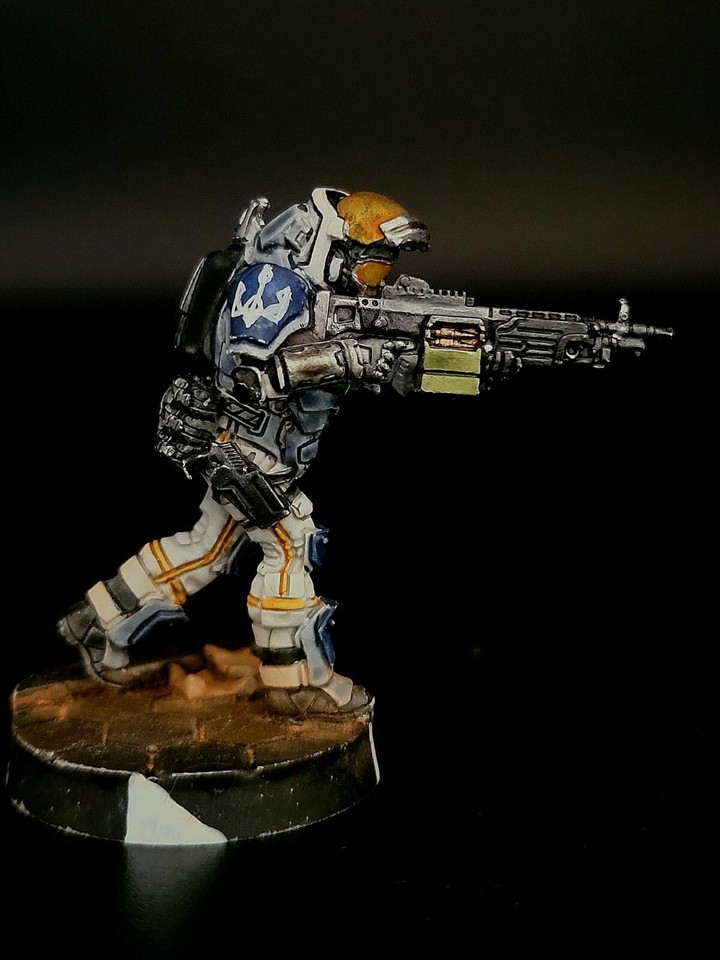 painted Ariadna Kosmoflot Ariadna Infinity collection miniature for ...