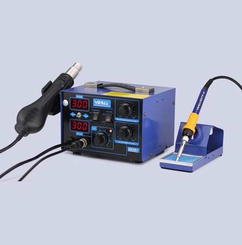 3in1 862D+ SMD Soldering Iron Hot Air Rework Station Hot Air Gun ...