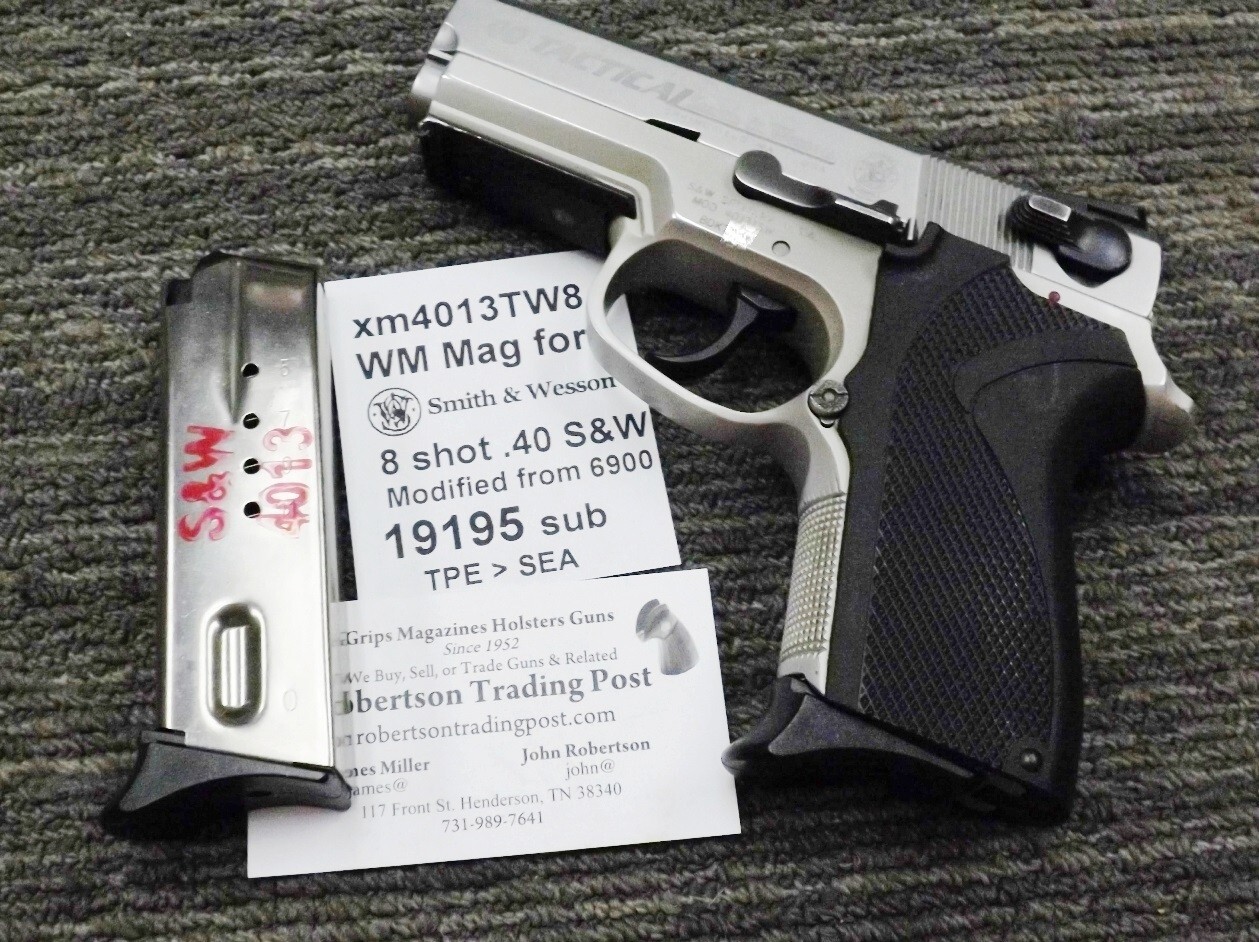 Top quality replacement .40 S&W 8 shot Magazine fits Smith & Wesson ...