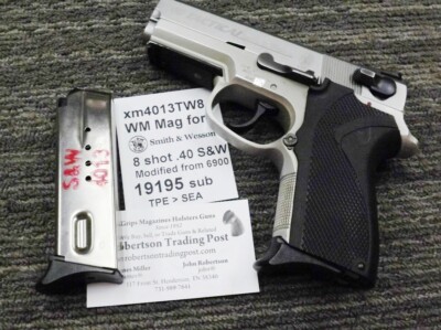 Top quality replacement .40 S&W 8 shot Magazine fits Smith & Wesson ...