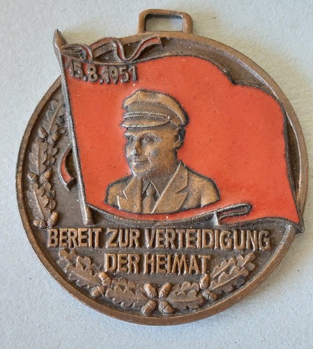 DDR FDJ - Bereit zur Verteidigung der Heimat 15.8.1951 -Thälmann ...