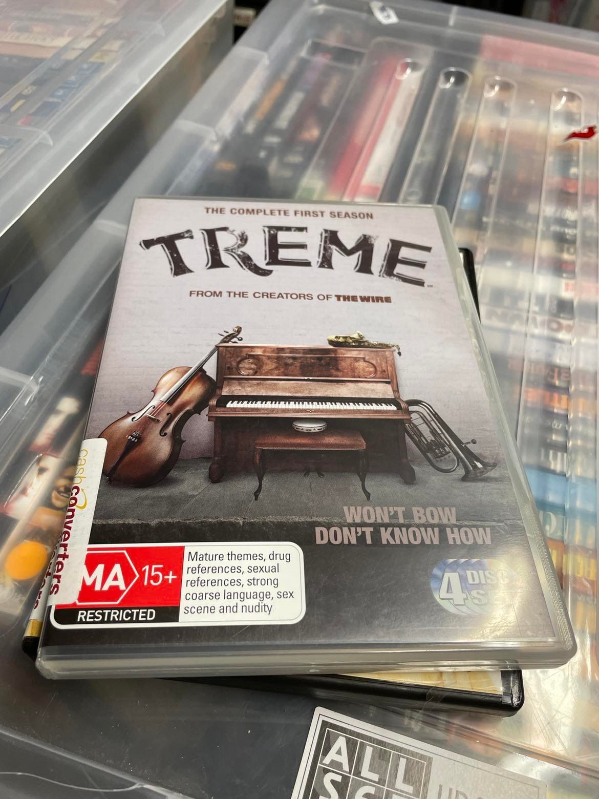 Treme DVD Complete Season 1 2 and 4 Drama HBO Warner Brothers Region 4 ...
