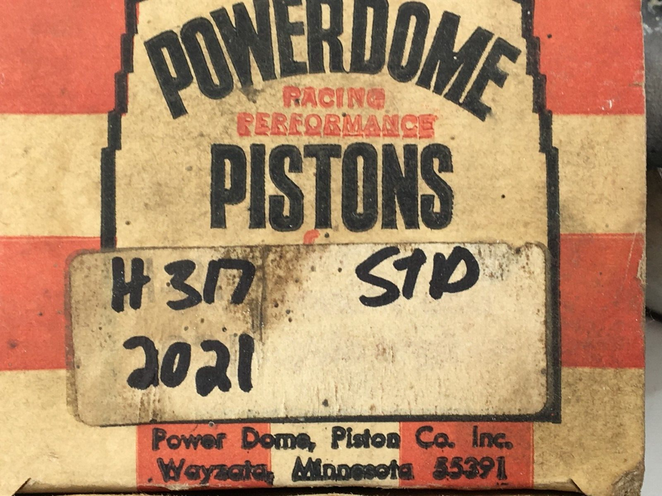 HIRTH ENGINE 171R 634 CC / 192R 317 CC POWERDOME BRAND PISTON W/ RING ...