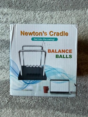 Newtons Cradle/Pendulum Balls, Physics Educational Balance Balls ...