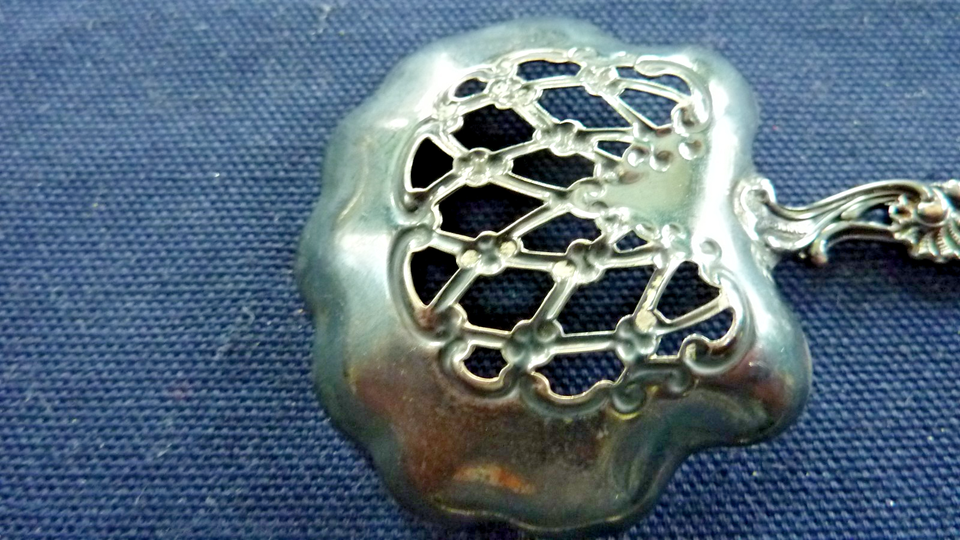 Vintage Sterling Silver Bon Bon/Nut/Mint Pierced Server Spoon by ...