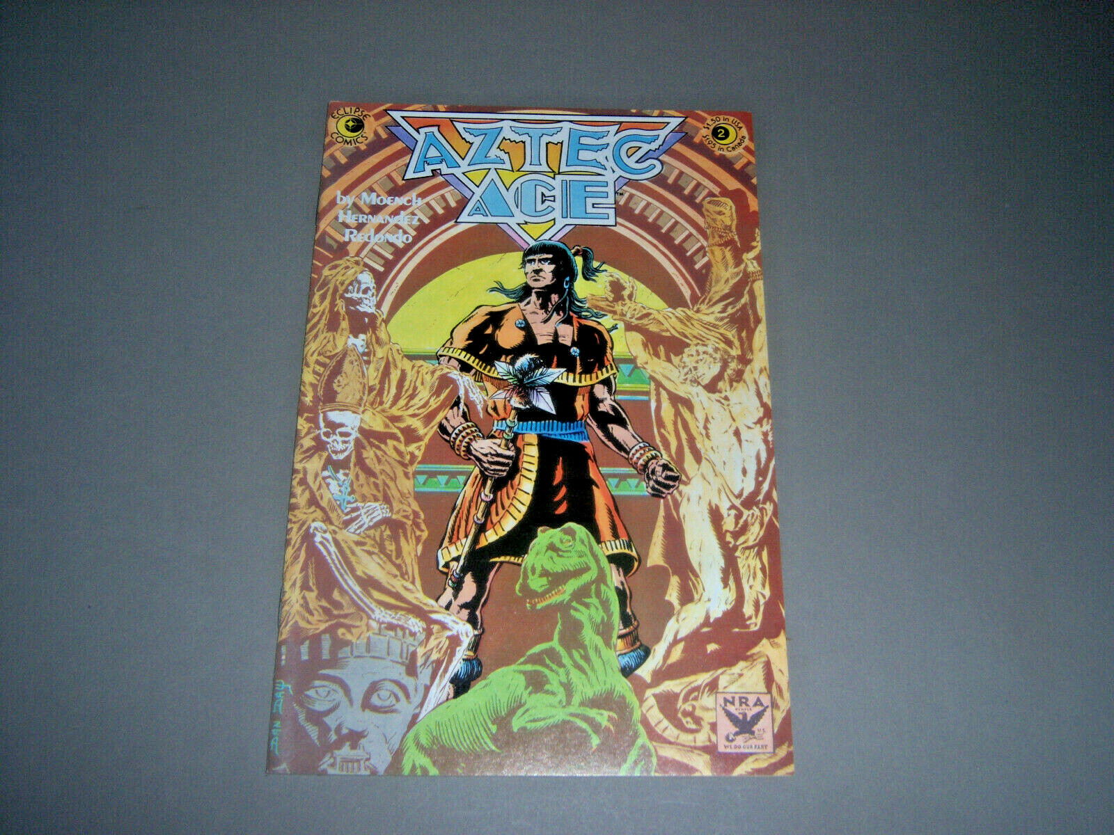 Aztec Ace No. 2 Eclipse Comics Vol. 1 No. 2 April 1984 VF/NM 9.0 | eBay