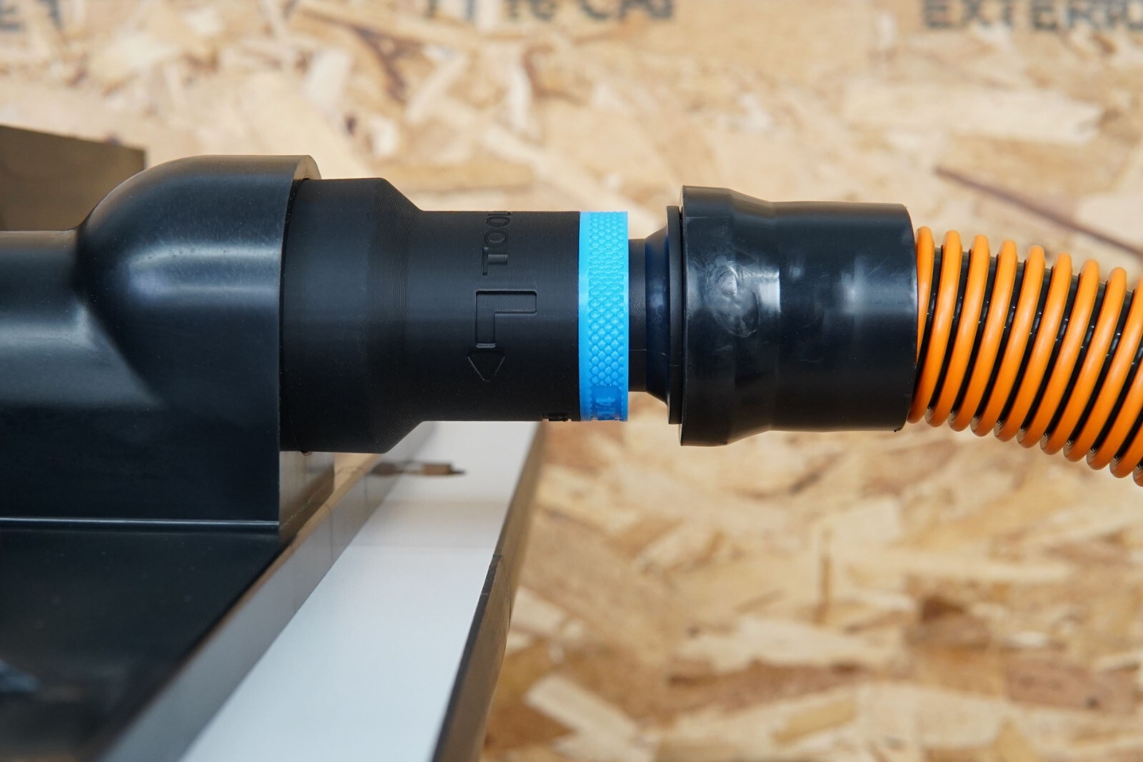 1 1/4" Shop Vac Hose Locking Dust Adapter for Router Table 2 1/4 inch ...